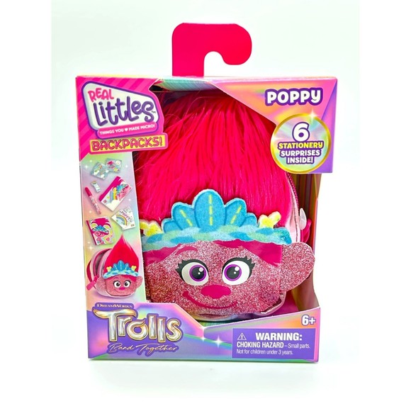 Toys | New Real Littles Trolls Band Together Backpack Poppy | Poshmark